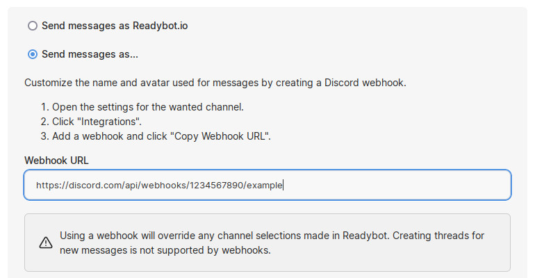 Change the appearance of Readybot | Help Center | Readybot.io